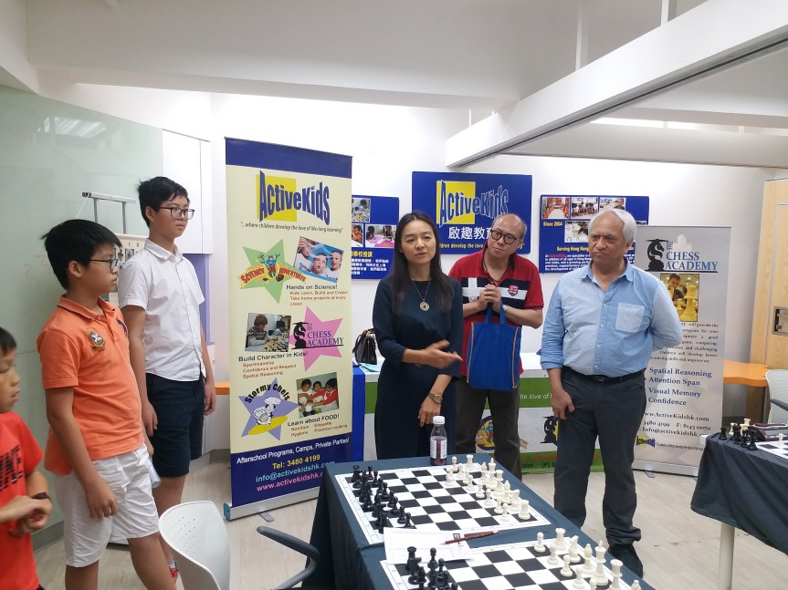 GM Zhu Chen promotes development Chess in Hong Kong