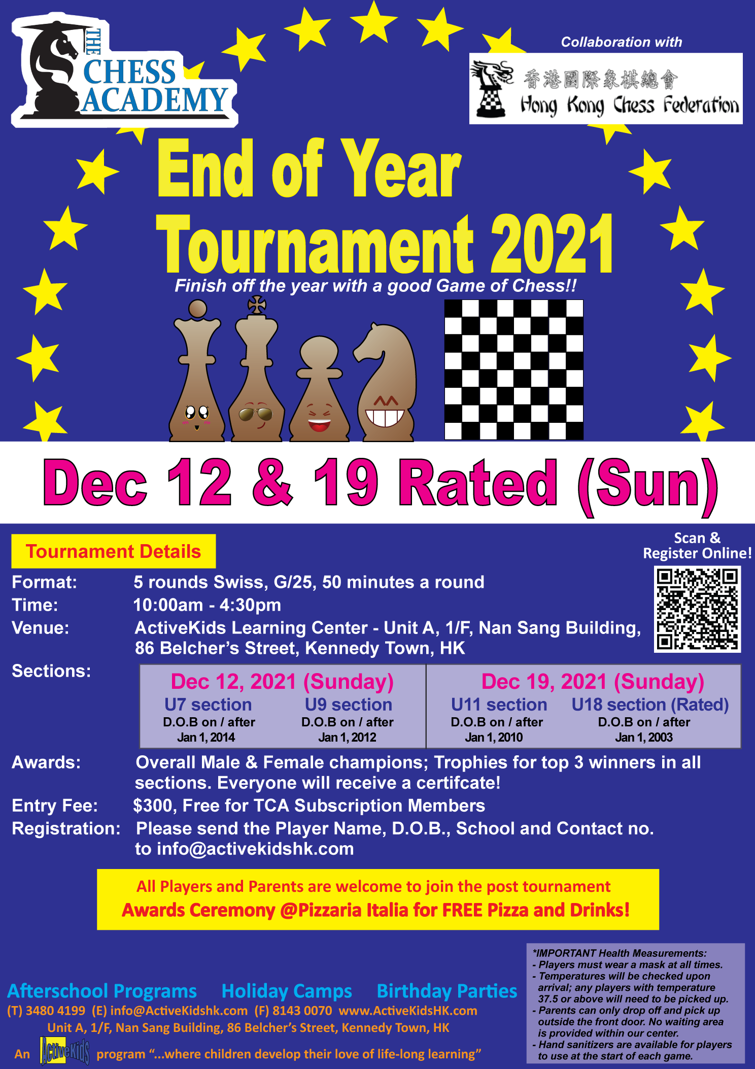 End of Year Tournament 2021